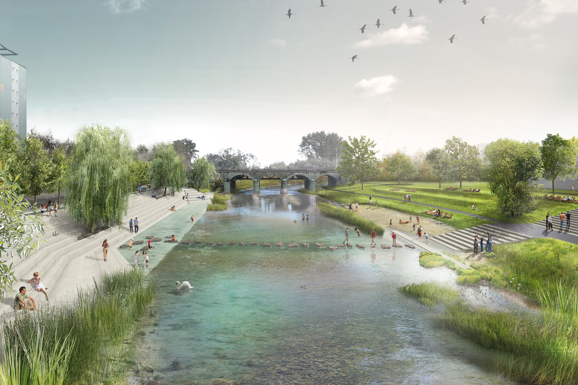 Svratka Riverfront, Brno - Petr Pelčák