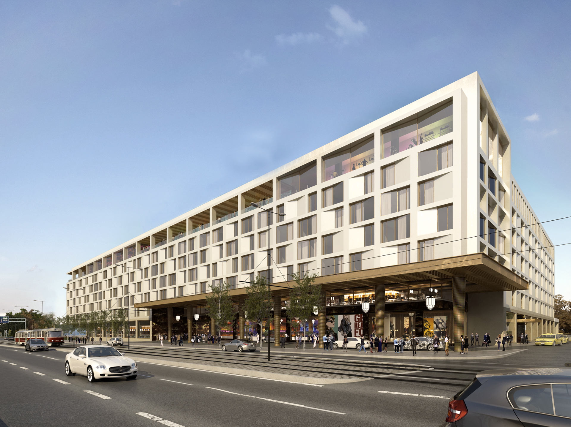 Hotel Letná, Praha - Pelčák a Partner Architekti